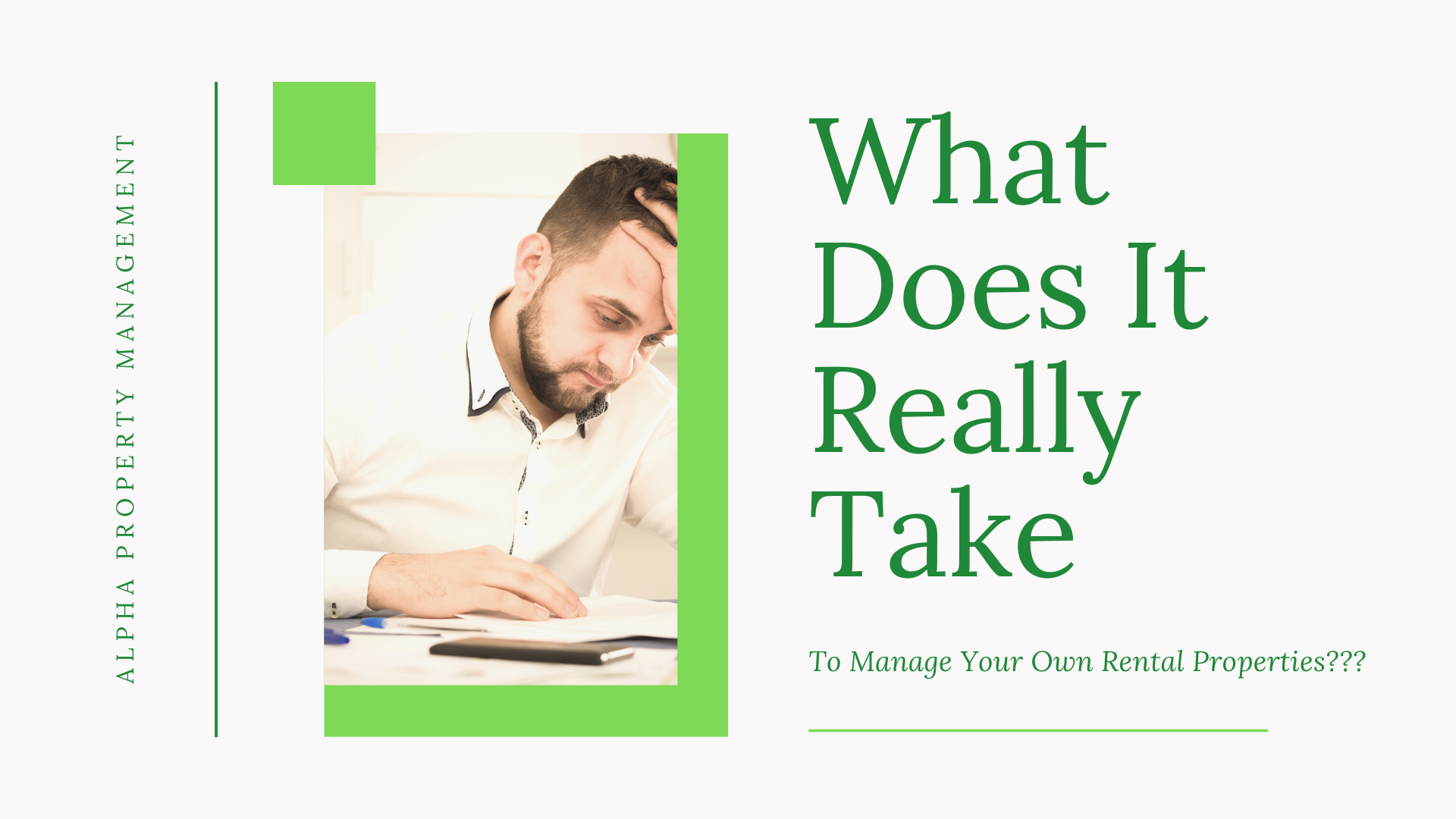 How Much Work Is It Really To Manage Your Own Sacramento Properties ...